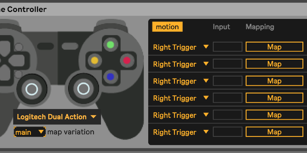 Github Nyboer M4l Gamepad Max For Live Device That Uses Game Controllers