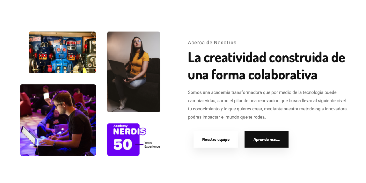 GitHub - soykallo/web-aboutus-sencillo: Ejercicio de diseño web, donde ...