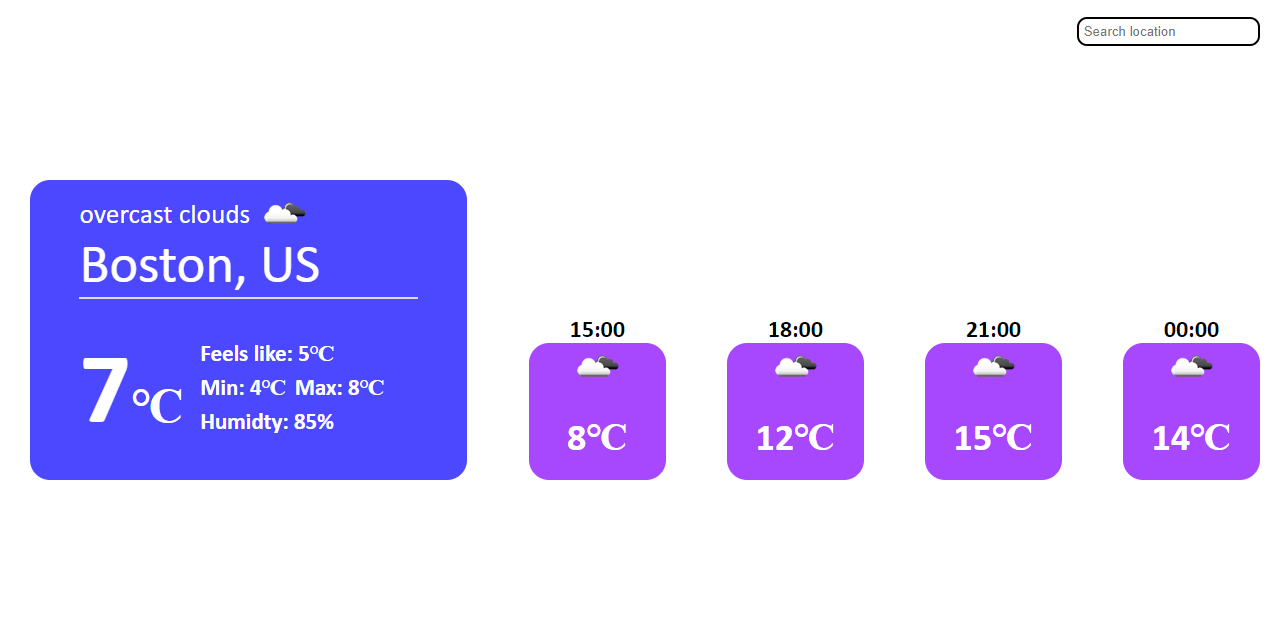 GitHub - ArgoTenacius/Weather-app: Made with HTML, CSS and JS