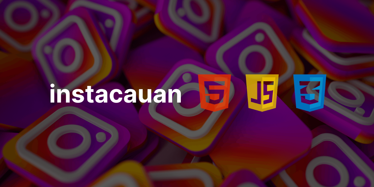 GitHub - CauanDZN/instagram-clone: Instagram clone, using HTML, CSS and ...
