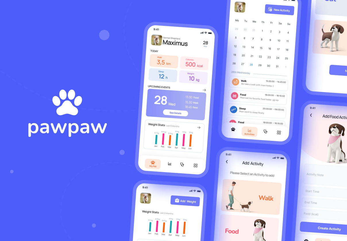 GitHub - snndmnsz/pawpaw: 🐱🐶 A pet care tracking mobile app built with ...