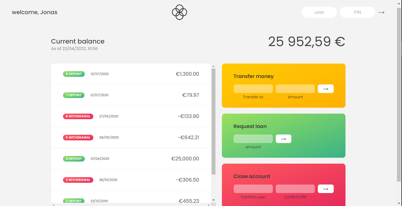GitHub - SomayaMoniry/BankAccount: Bank Account in html5,css3 & vanilla ...