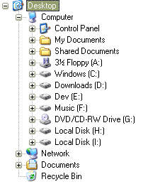 GitHub - johanneshanek/ExplorerTree: TreeView like in Windows Explorer