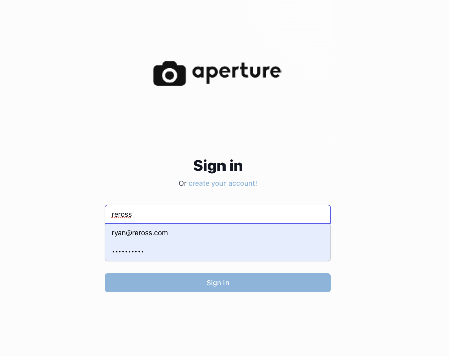 Github Re Ross Aperture