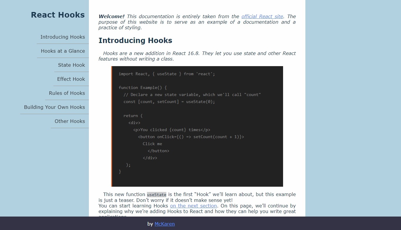 GitHub - macarena-lastra/documentation-site-example
