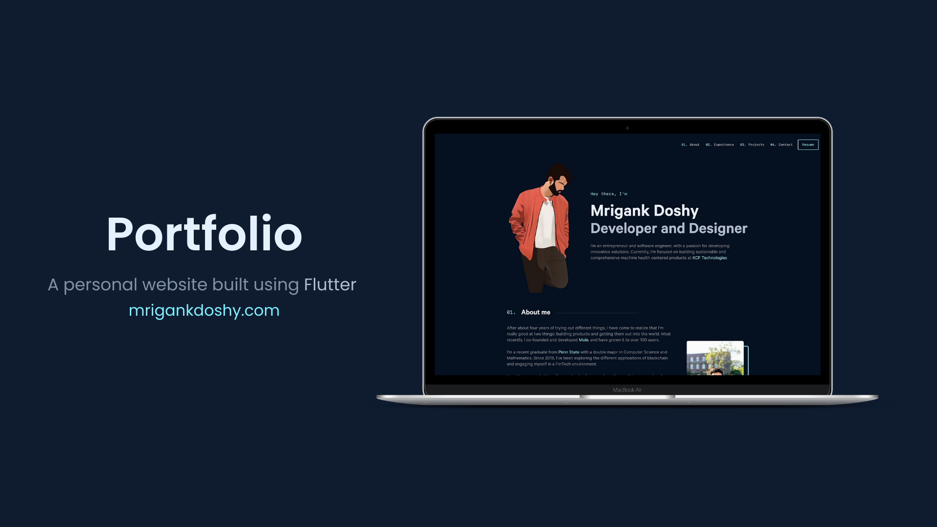 GitHub - mrigankdoshy/personal-website-v1: [OUTDATED] A personal portfolio website built using ...