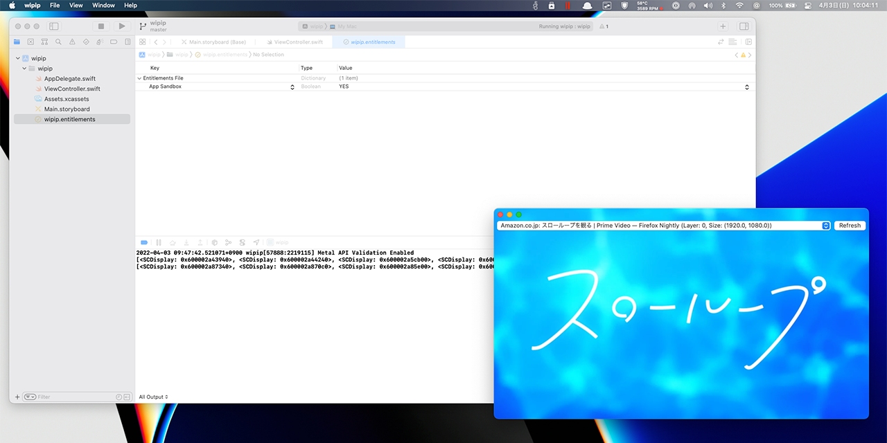 GitHub - rinsuki/wipip: macOS App that shows Display/Window in Picture-in-Picture like window.