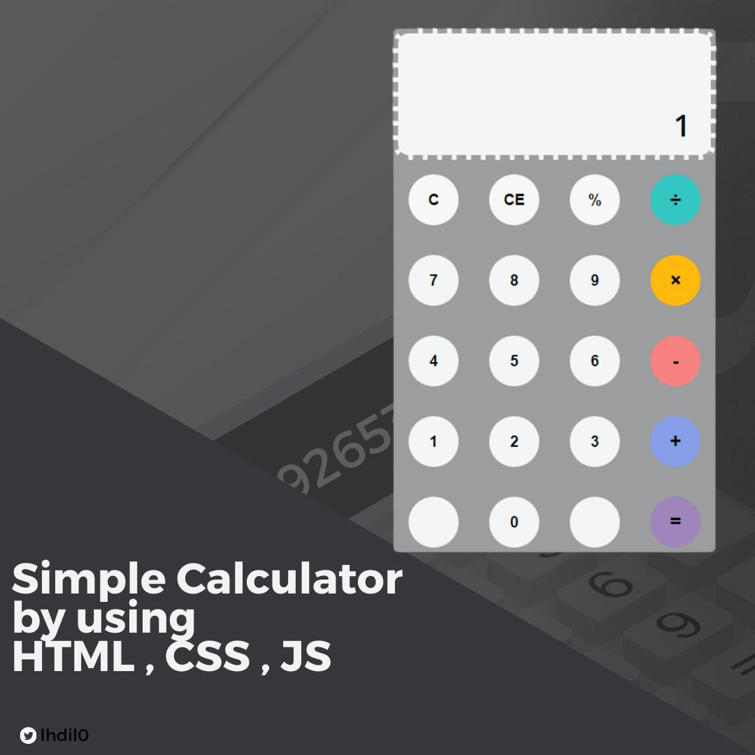 GitHub - ihdil/calculator-js