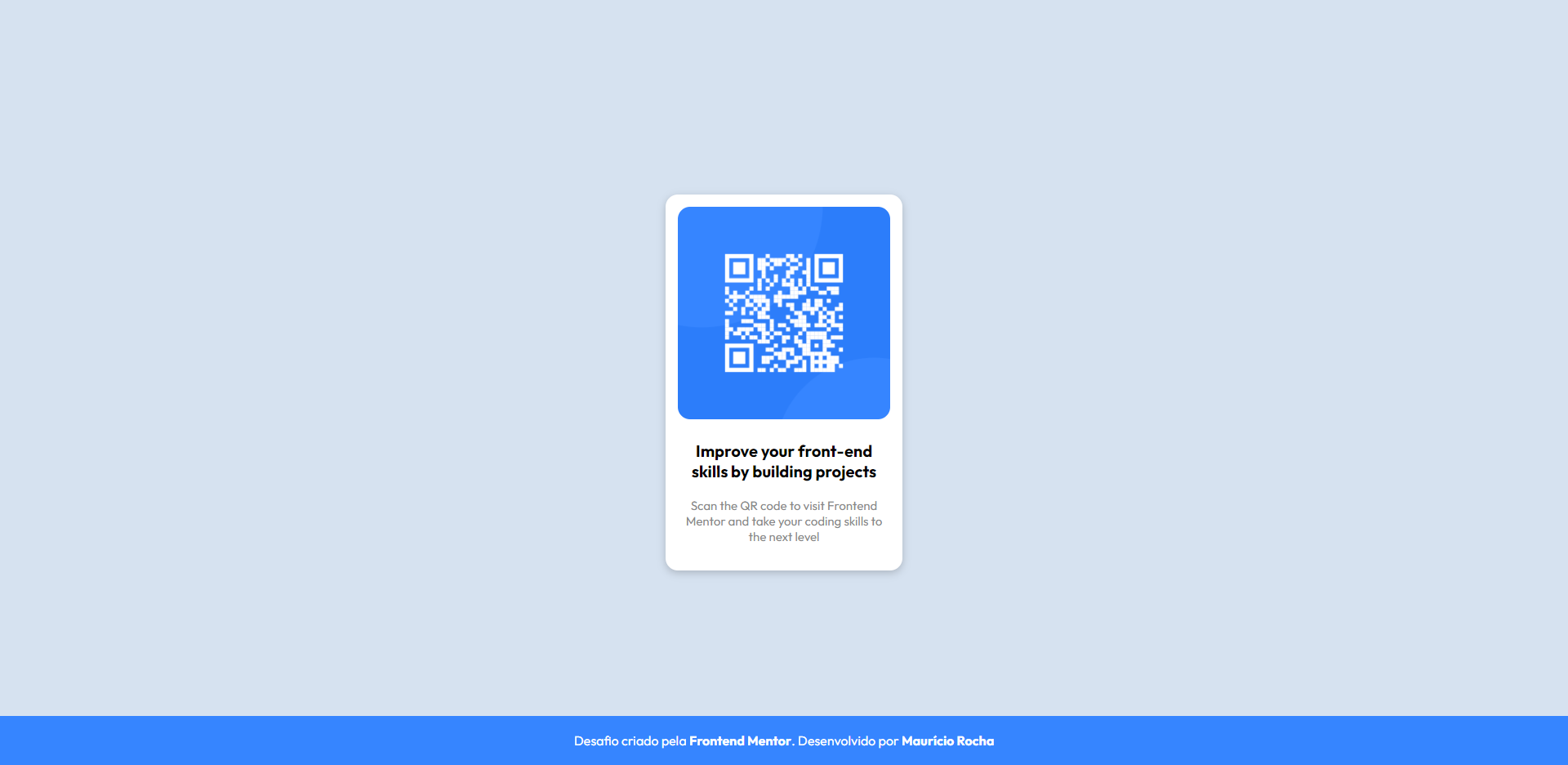 GitHub - mau-rocha/QR-Code-Component-Frontend-Mentor GitHub - mau-rocha/QR-Code-Component-Frontend-Mentor