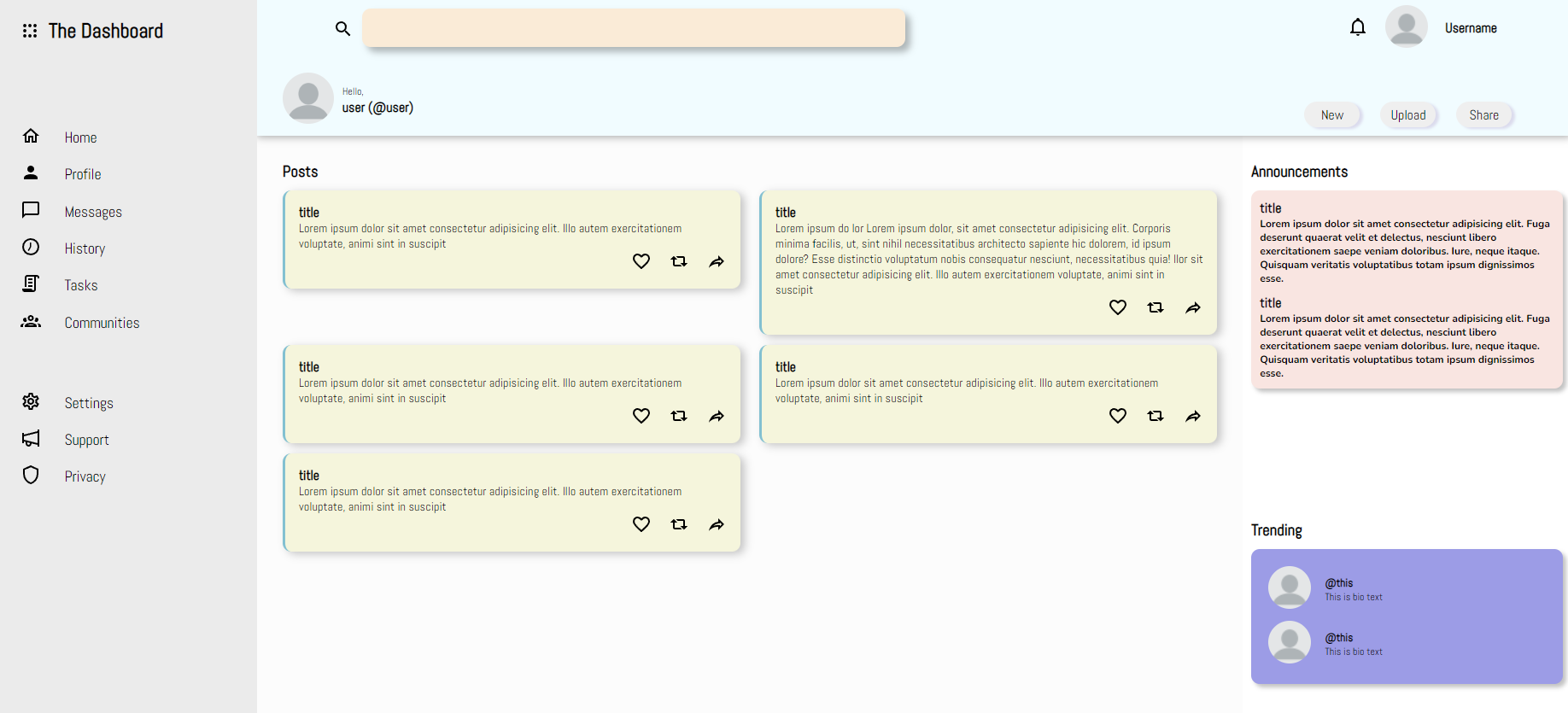 Github Jakebareng Dashboard Test A Simple Dashboard Using Only Html
