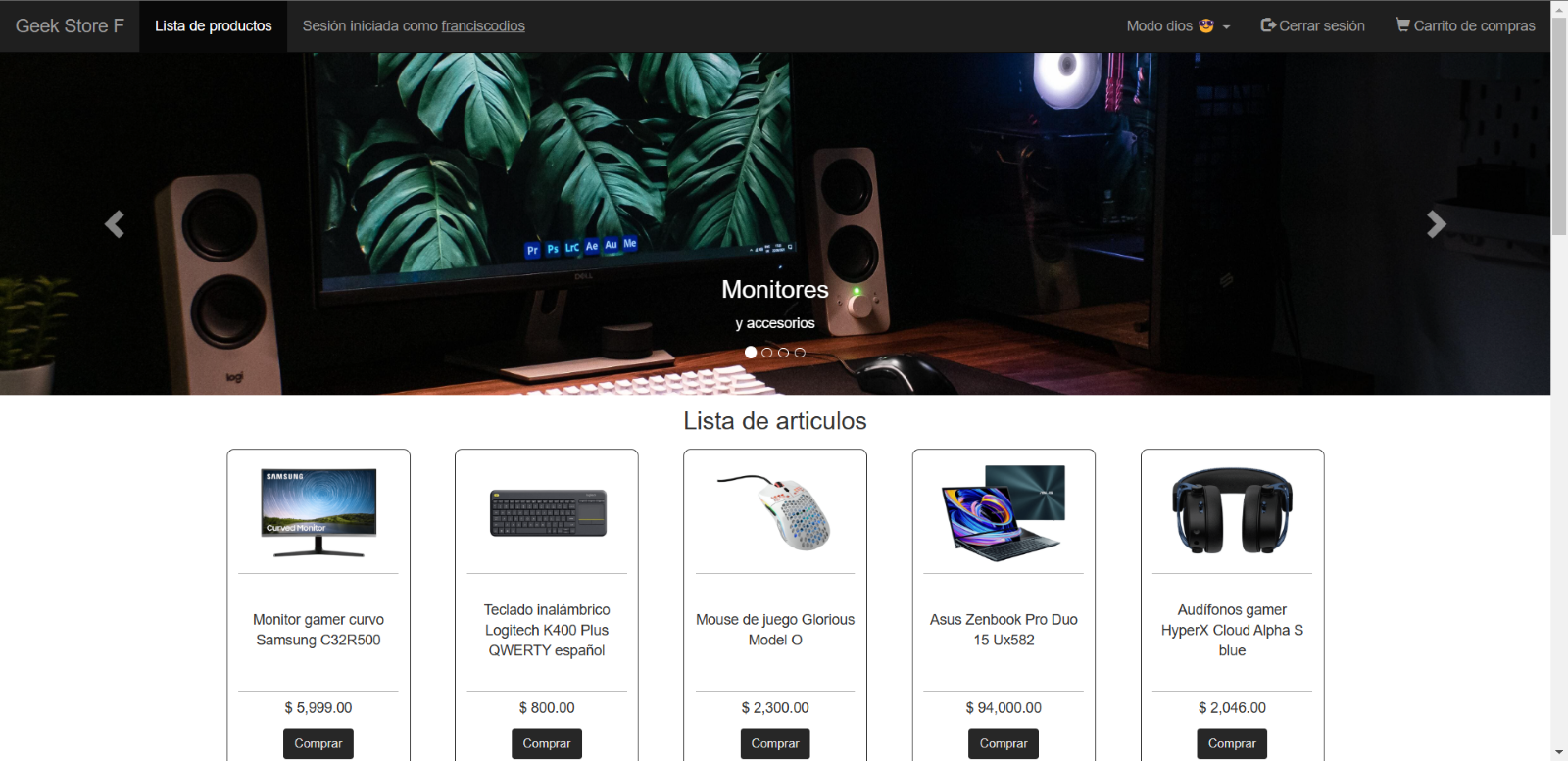 GitHub - FrancoGL20/Tienda-Online: Tienda online de artículos de tecnología, con un diseño ...