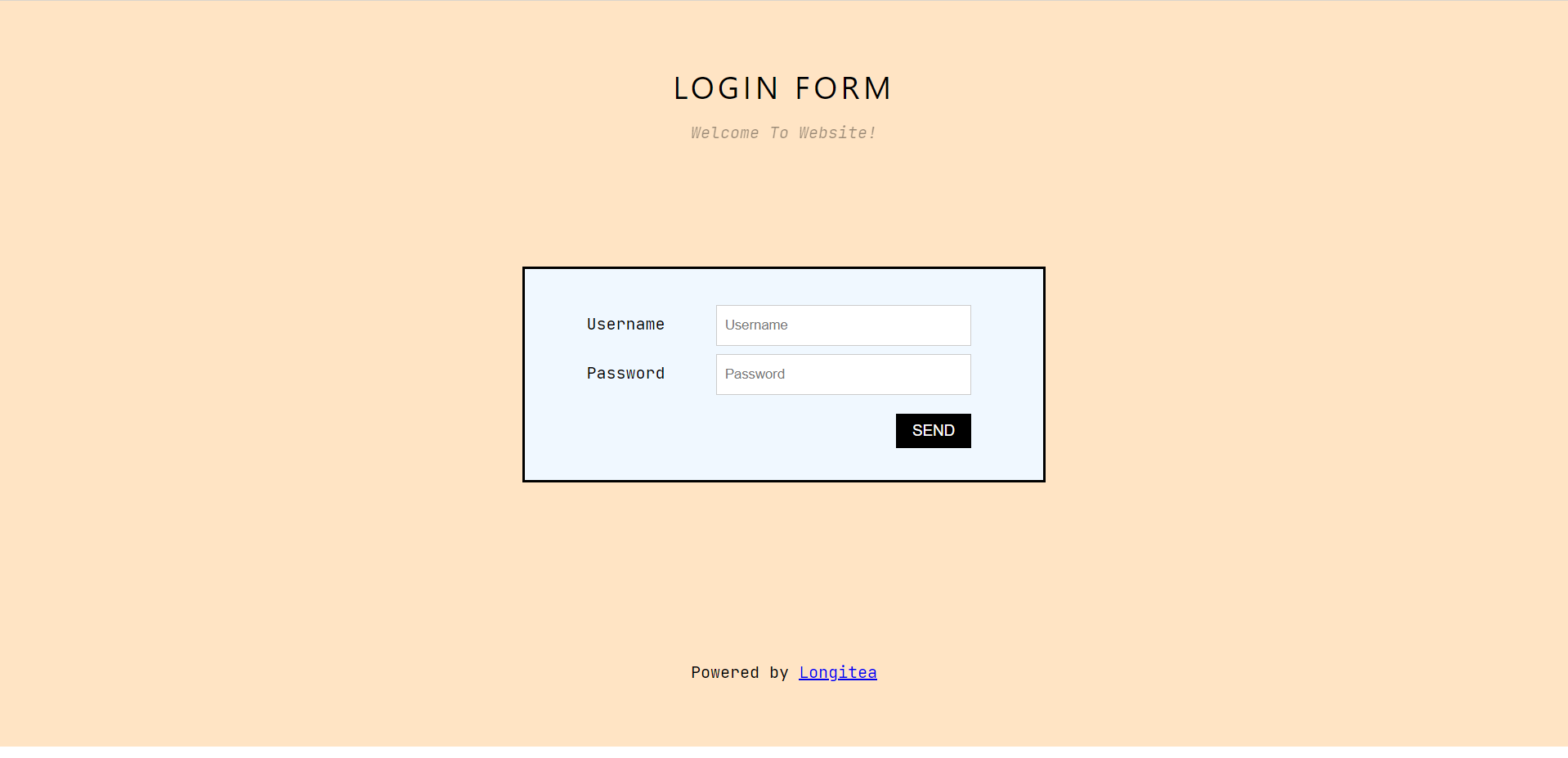 GitHub - longitea/basic-login-form: Simple Login Form