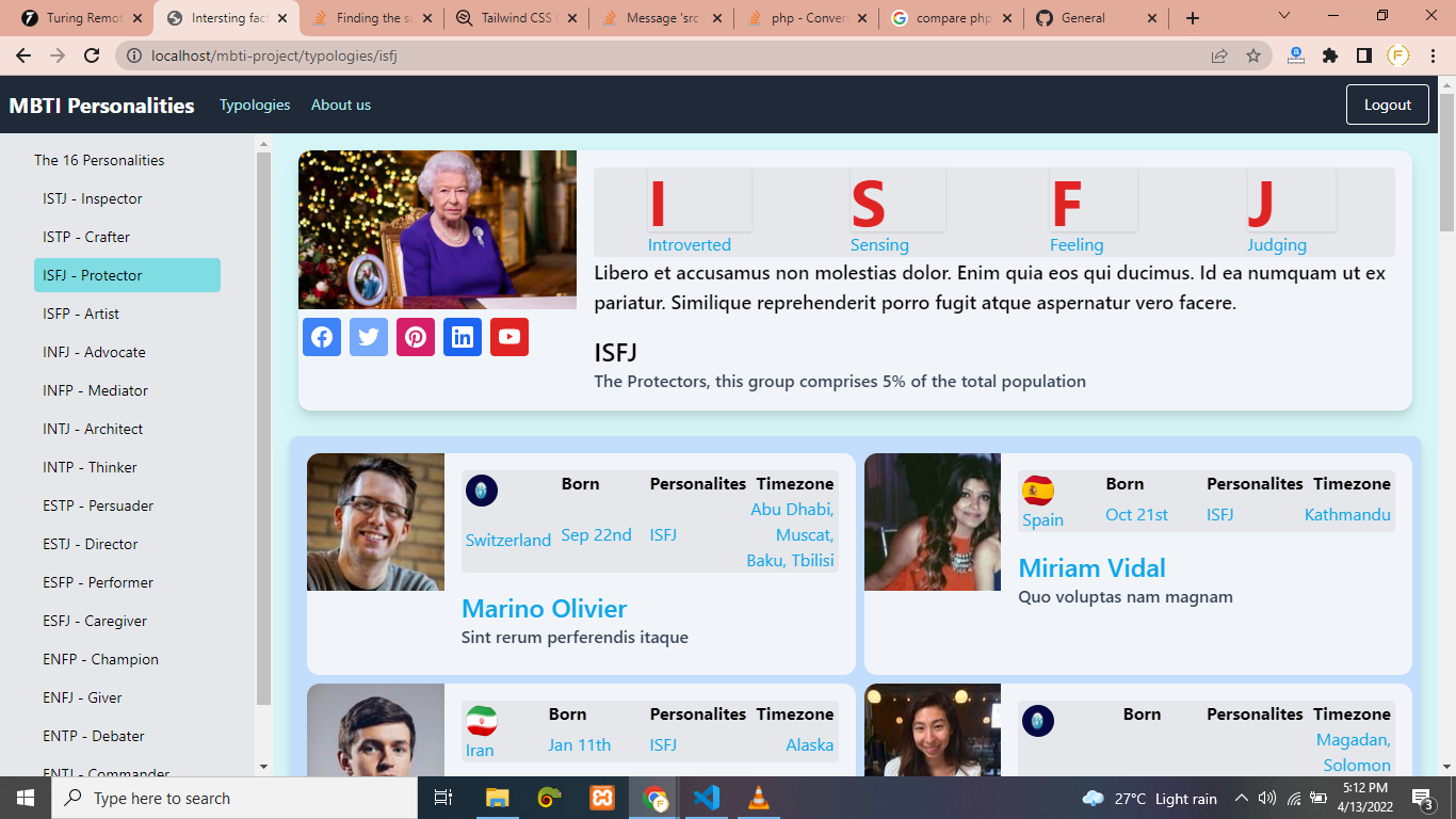 GitHub - felixkpt/celebrities-project