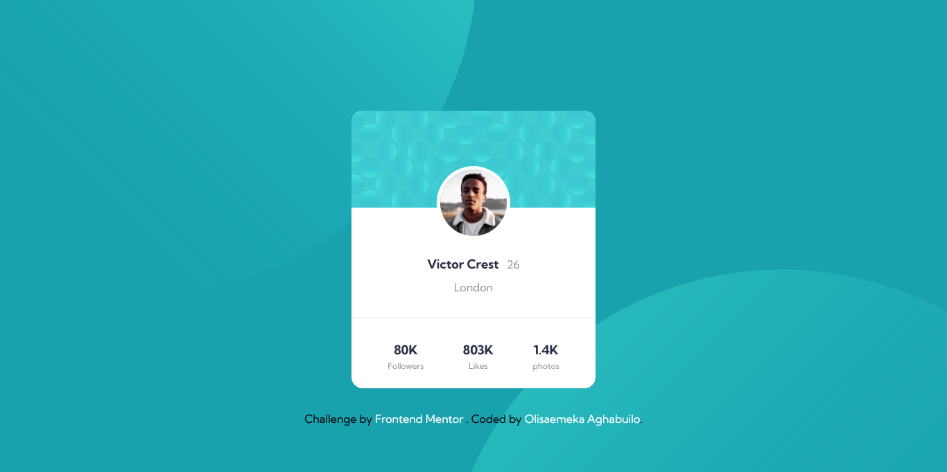 GitHub - olisa187/Profile-card-component