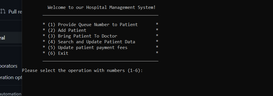 GitHub - jessielimzhimin/HospitalManagementSystem: Hospital Management ...