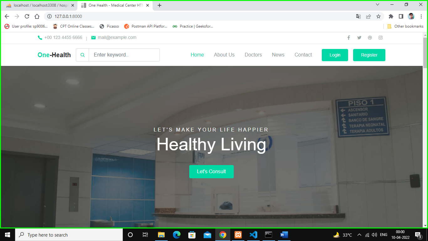 GitHub - Shubham-1731/Hospital-Management: A Laravel and MySql for ...
