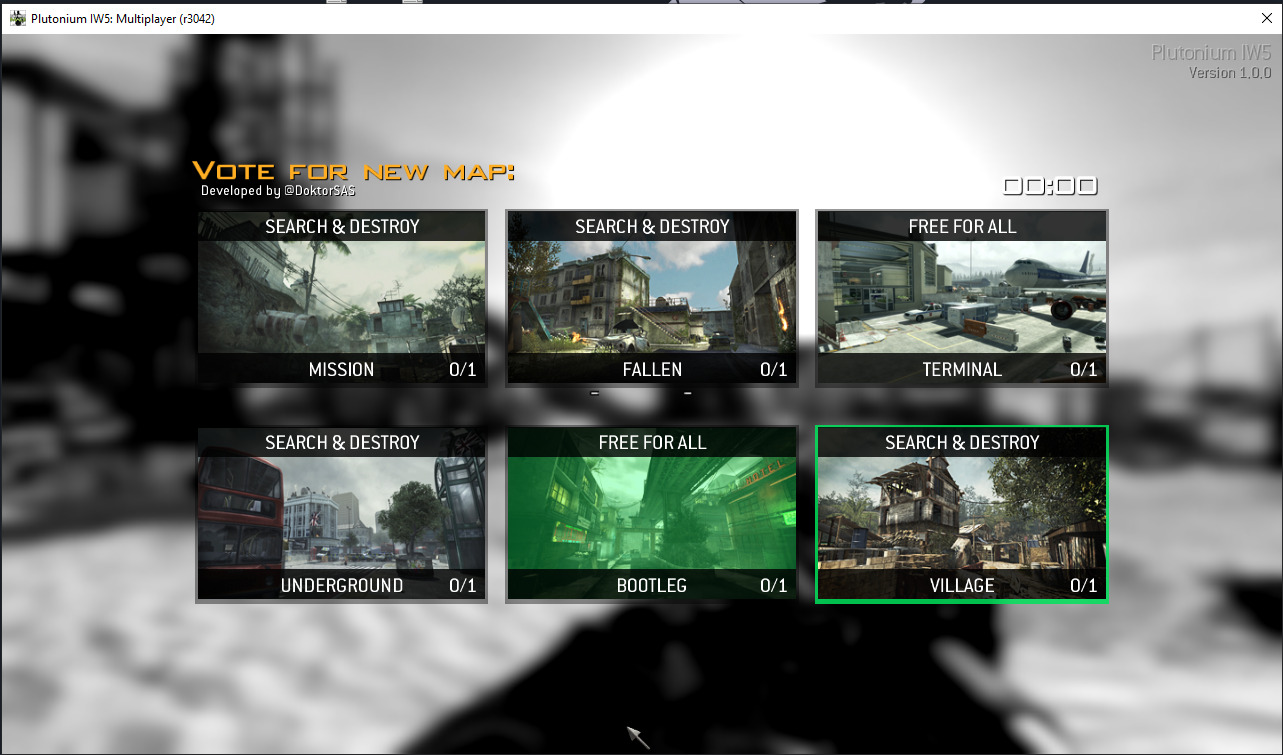 GitHub - DoktorSAS/PlutoniumIW5Mapvote: Plutonium IW5 Mapvote for Multiplayer servers