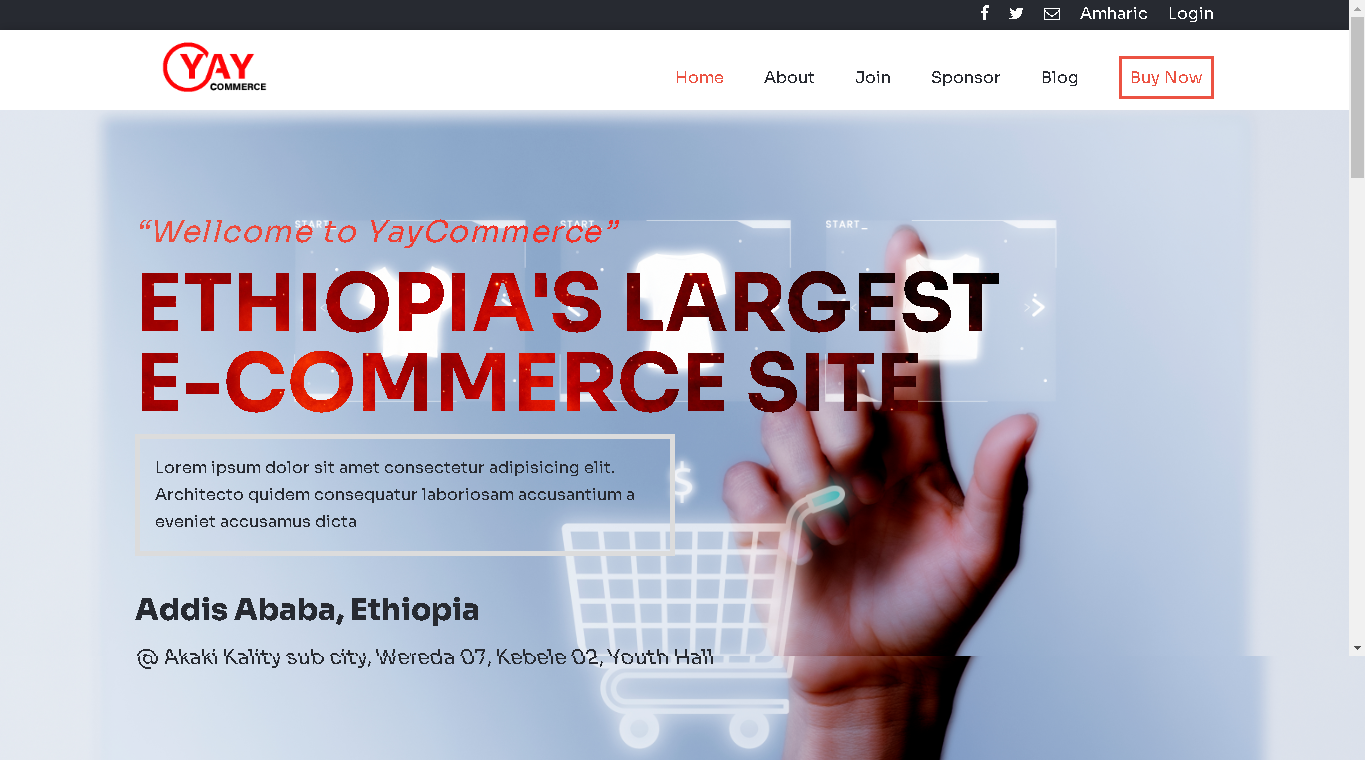 GitHub - yayner2002/yayEcommerce: An Ecommerce site designed to help ...