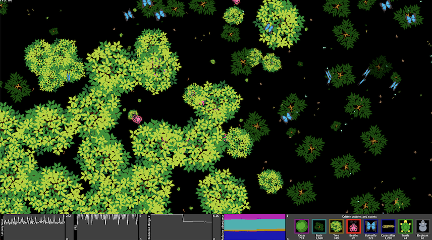 GitHub - ursky/GameOfLifePlus: Java implementation of the ecological simulator