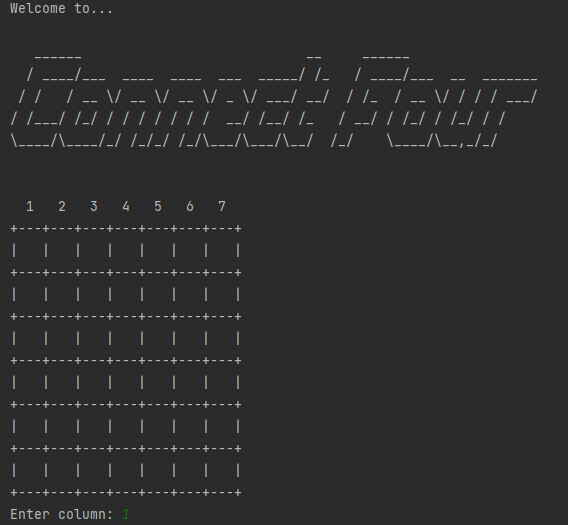GitHub - shiahalan/connect-four: A quick connect four project that ...