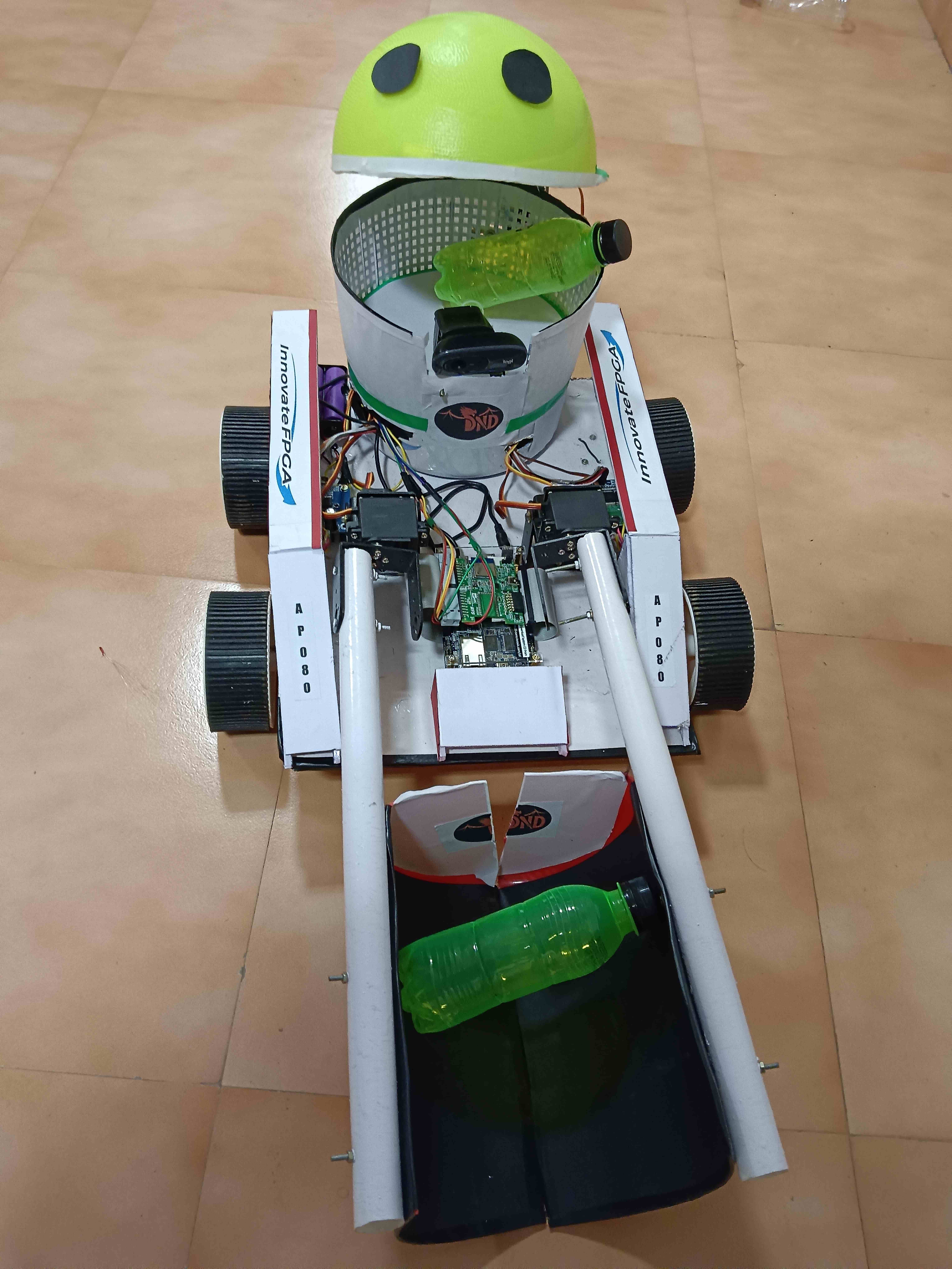 GitHub - srinivasaprasanth/InnovateFPGA-AP080: Autonomous rag picking bot for garbage management ...