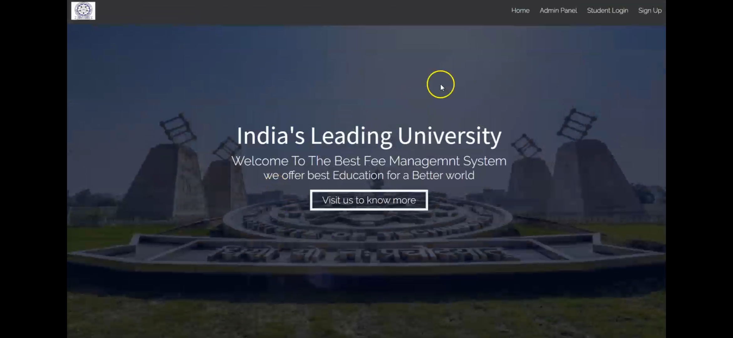 GitHub - Doodhnath1/Devsprint: Full Stack website for IIT Ropar Fees Payment system