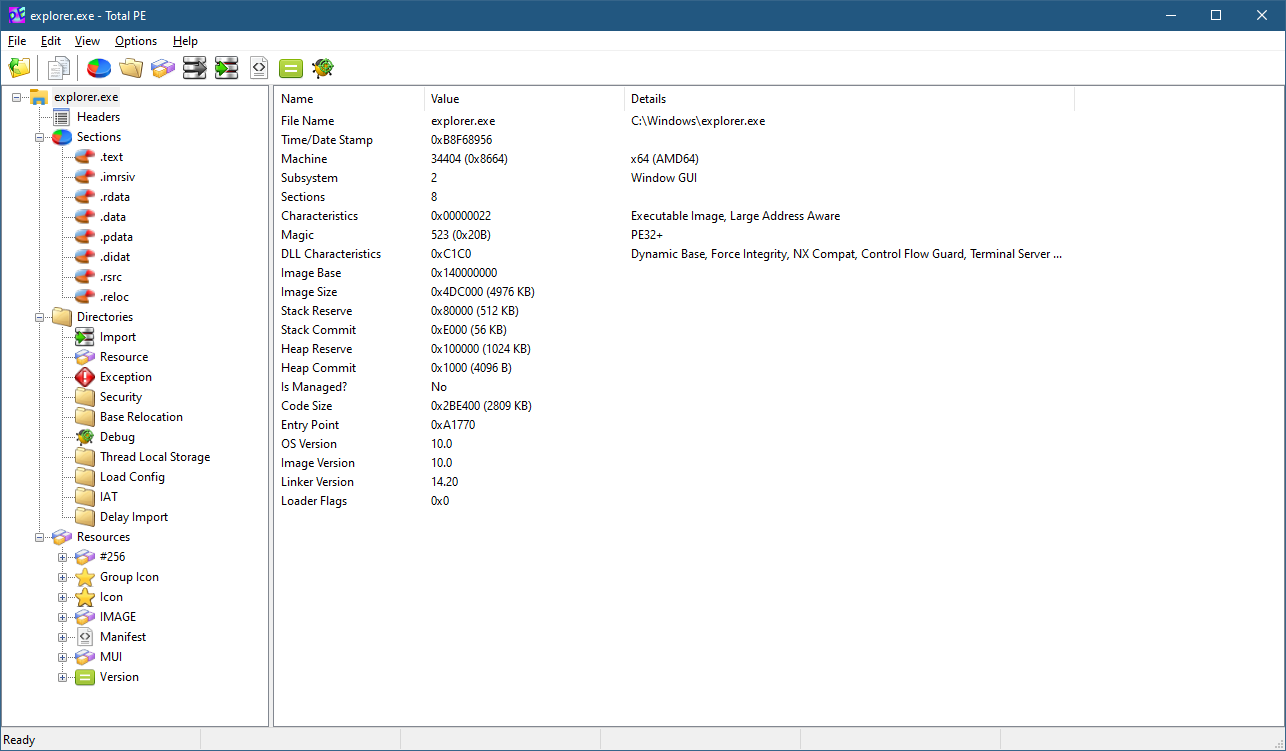 GitHub - zodiacon/TotalPE: Yet another PE Viewer