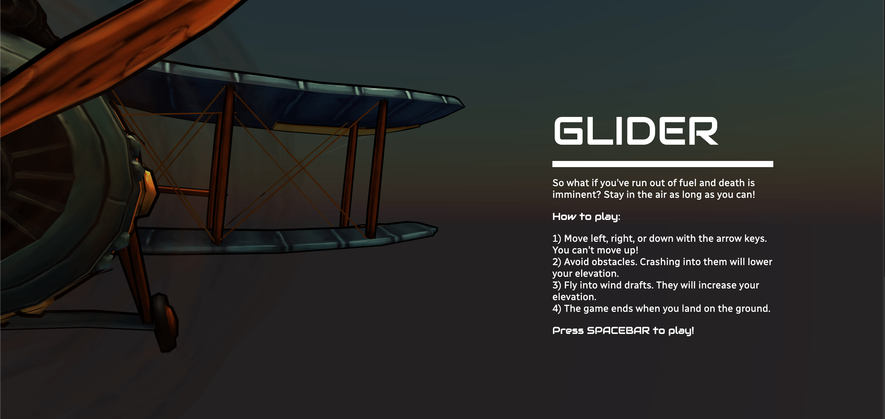 GitHub - harveyw24/Glider