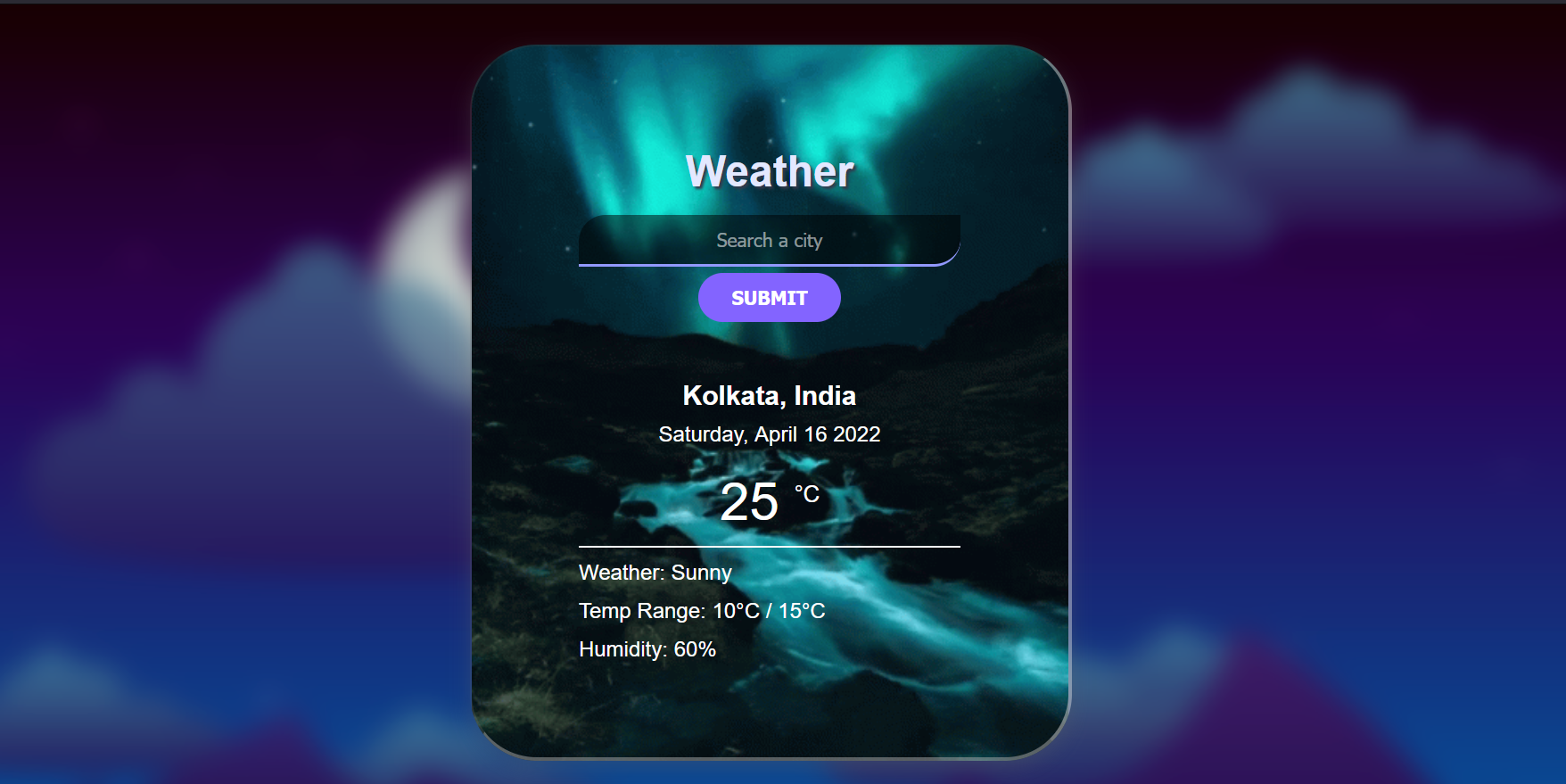 GitHub - Tiyasha890/Weather-App