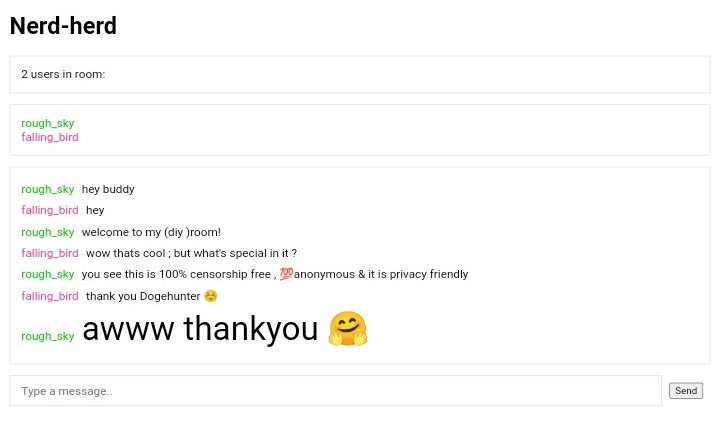 GitHub - Ruturajsawantgeek/chatroom: this is 100% privacy friendly , no ...