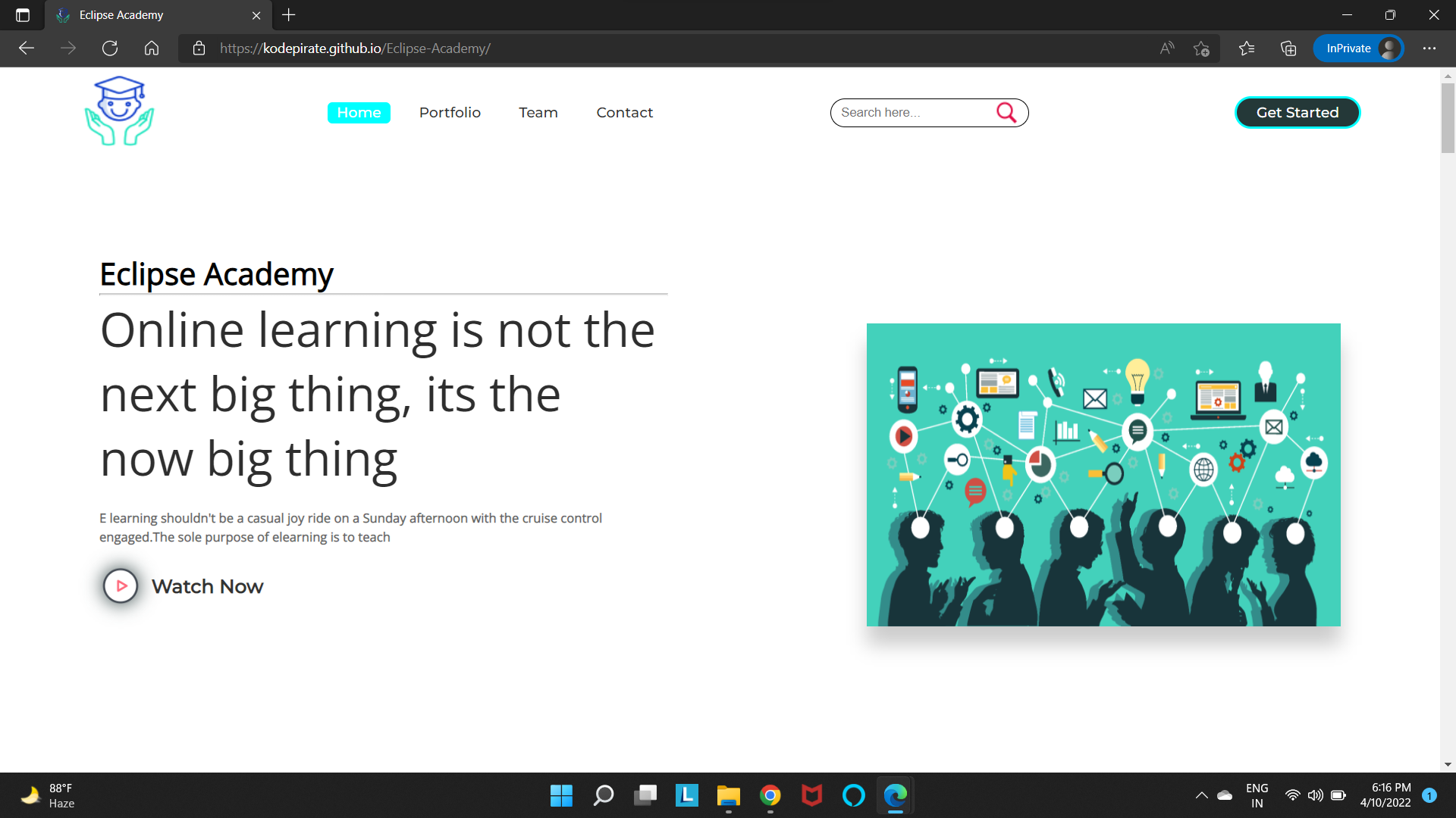 GitHub - Morbius00/ECLIPSE-ACADEMY-The-E-learning-website: An ...