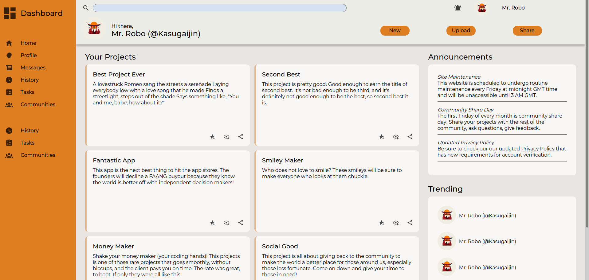GitHub - kasugaijin/admin-dashboard