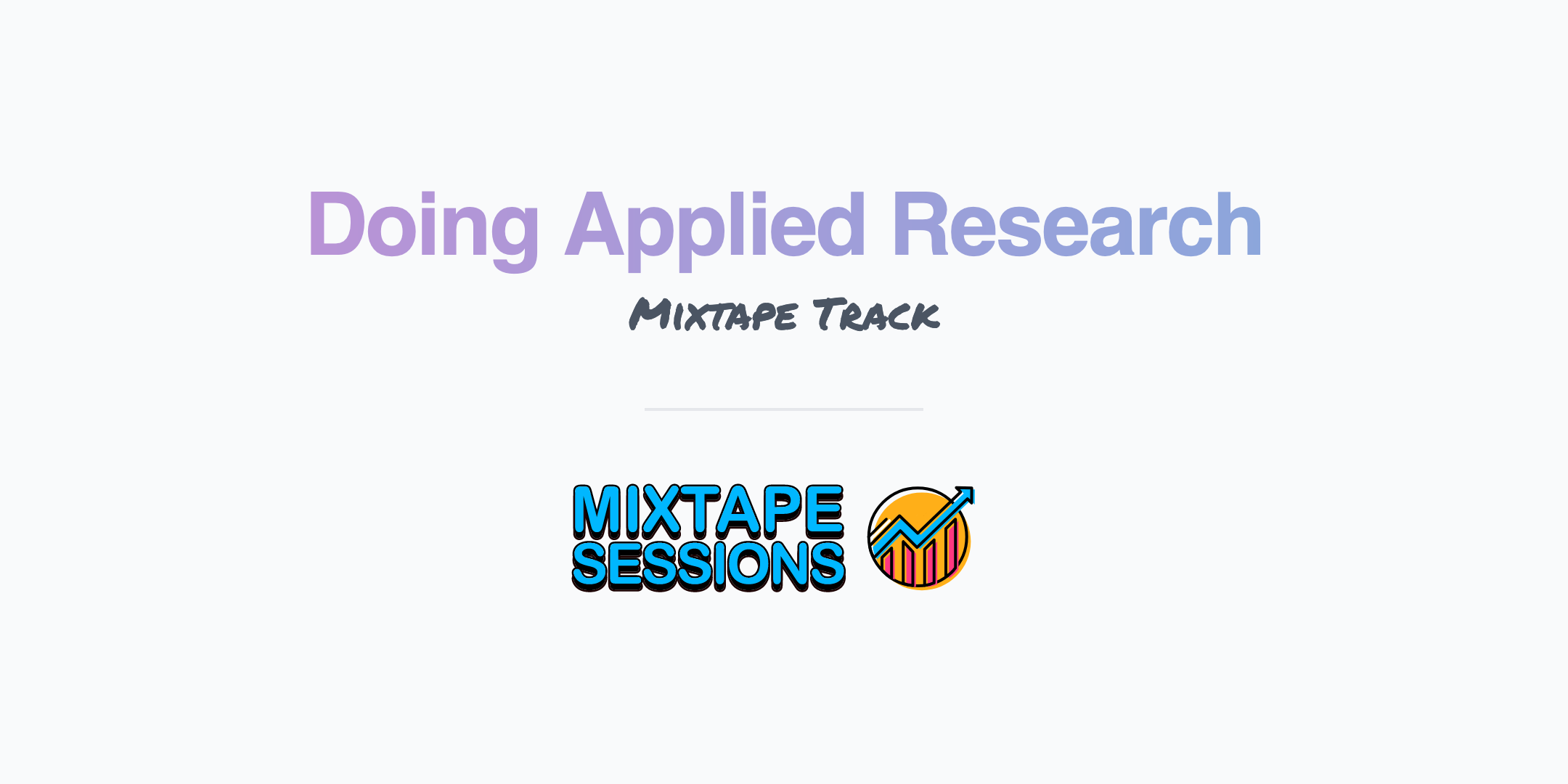 Github Mixtape Sessionsdoing Applied Research Doing Applied Economics Research Mixtape Track 