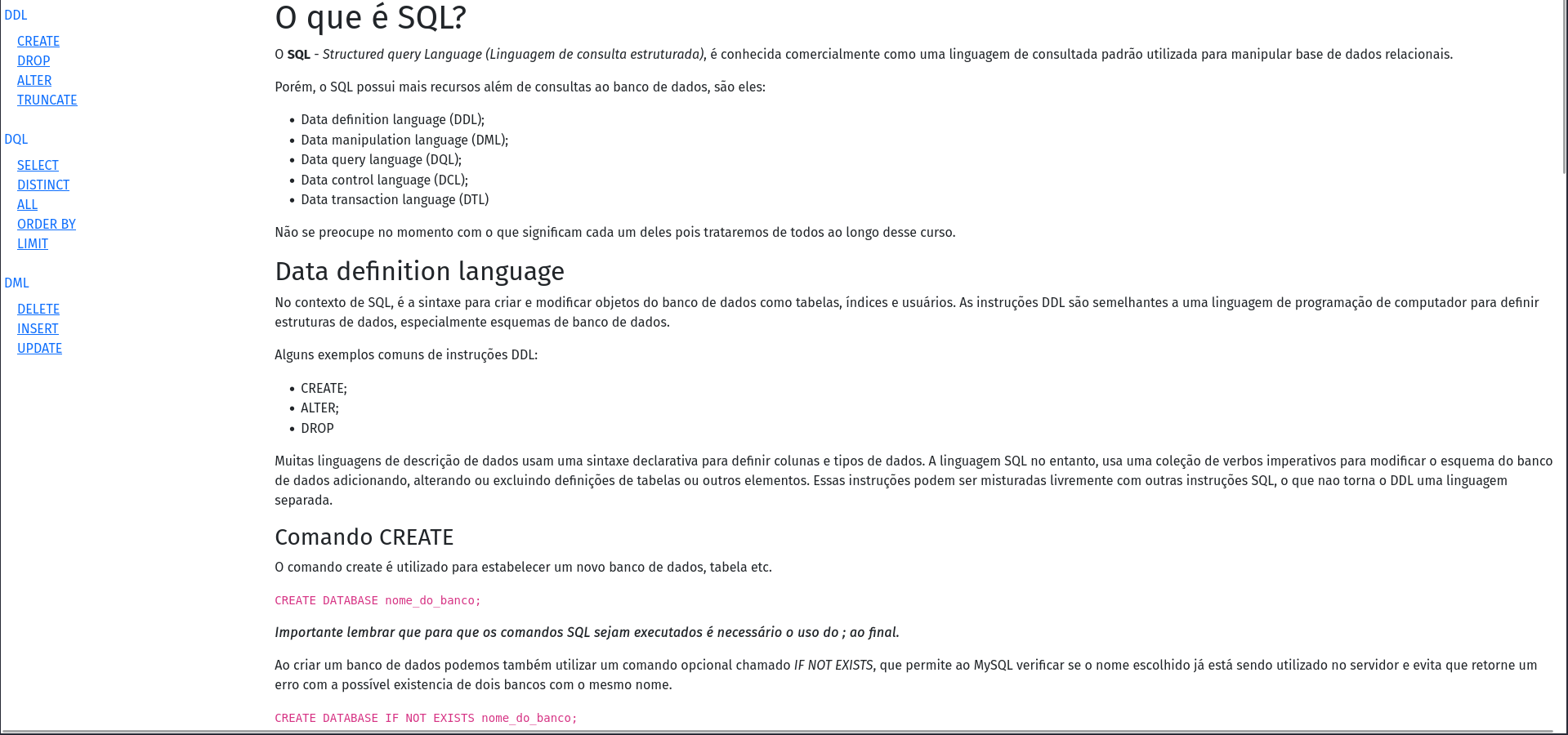 GitHub - atomotavio/comofunciona-SQL: Este repositório tem o intuito de ...