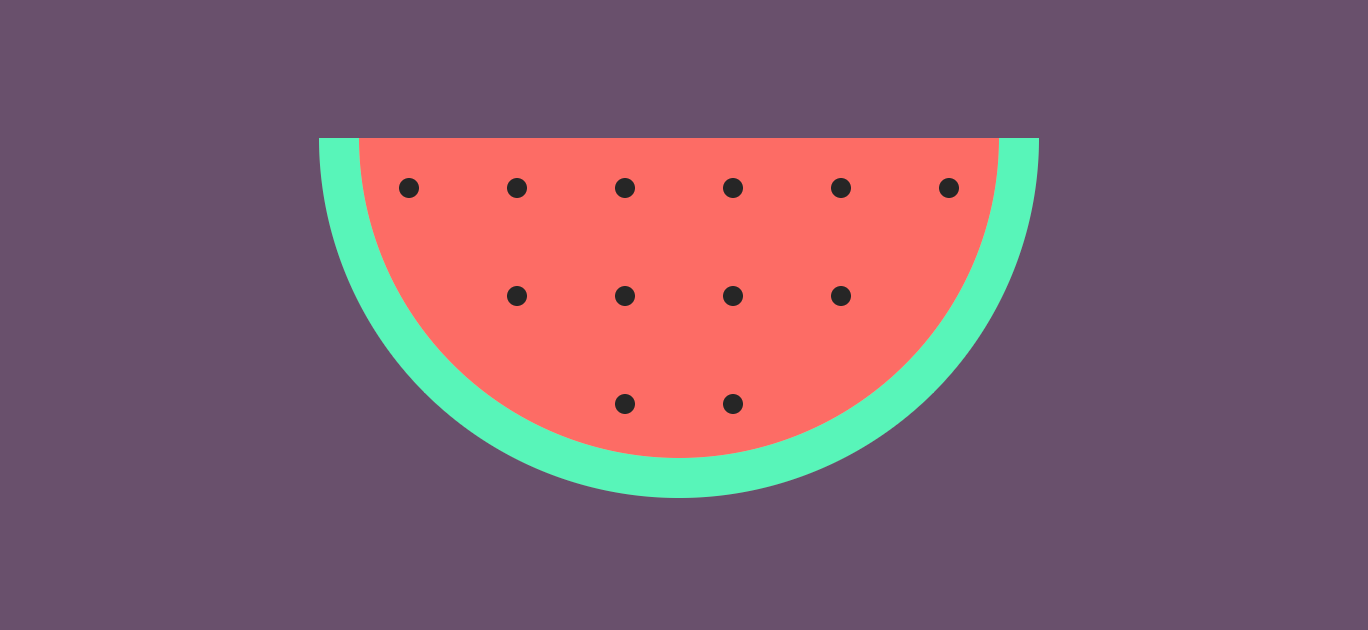 Github Meganrileycss Art Watermelon Udemy Creating Css Drawing Css Art