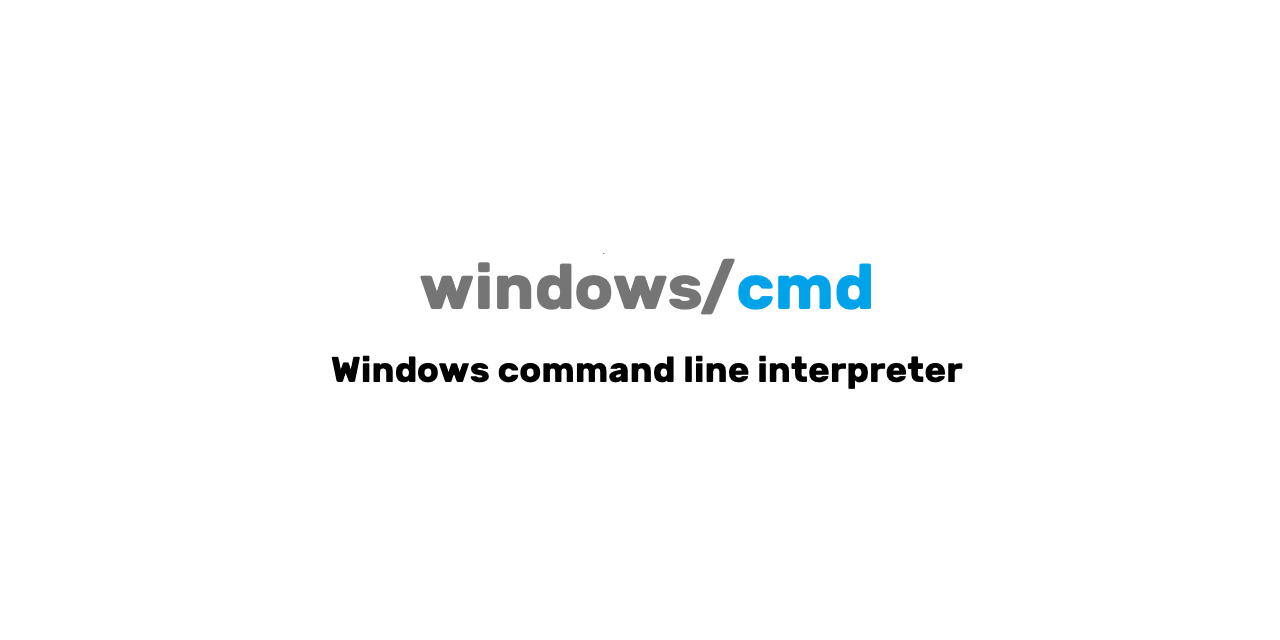 GitHub - baklai/win-cli: About Windows command line interpreter