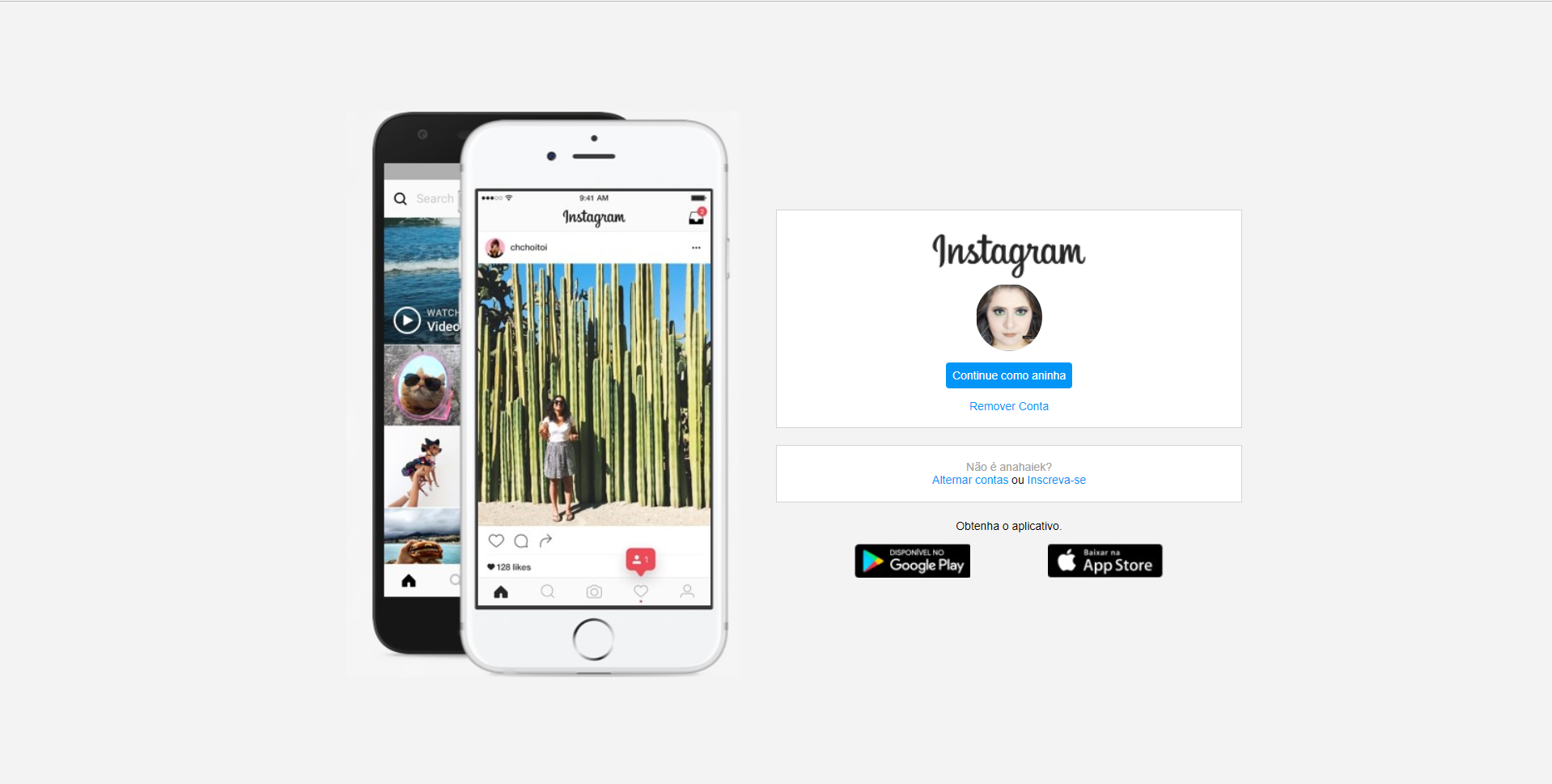 GitHub - anahaiek/tela-inicial-instagram: Tela inicial do Instagram