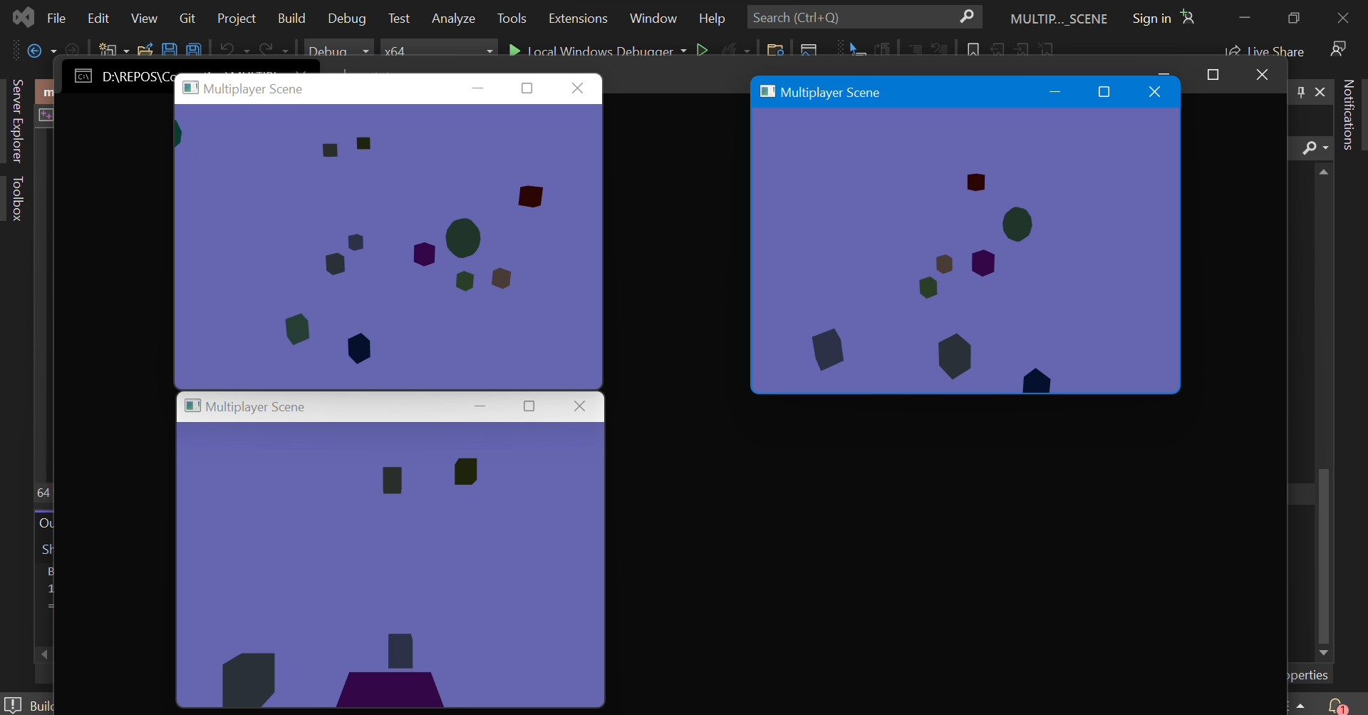 GitHub - billguastalla/grpc-opengl-multiplayer: Quick demo using gRPC and OpenGL to create a ...