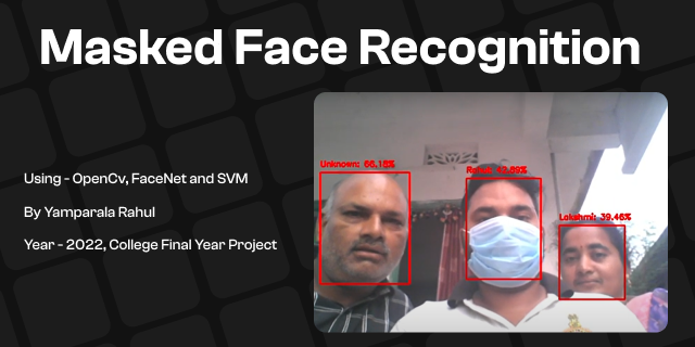 GitHub - yamparalarahul27/Facemask_rec: Final Year Project Files