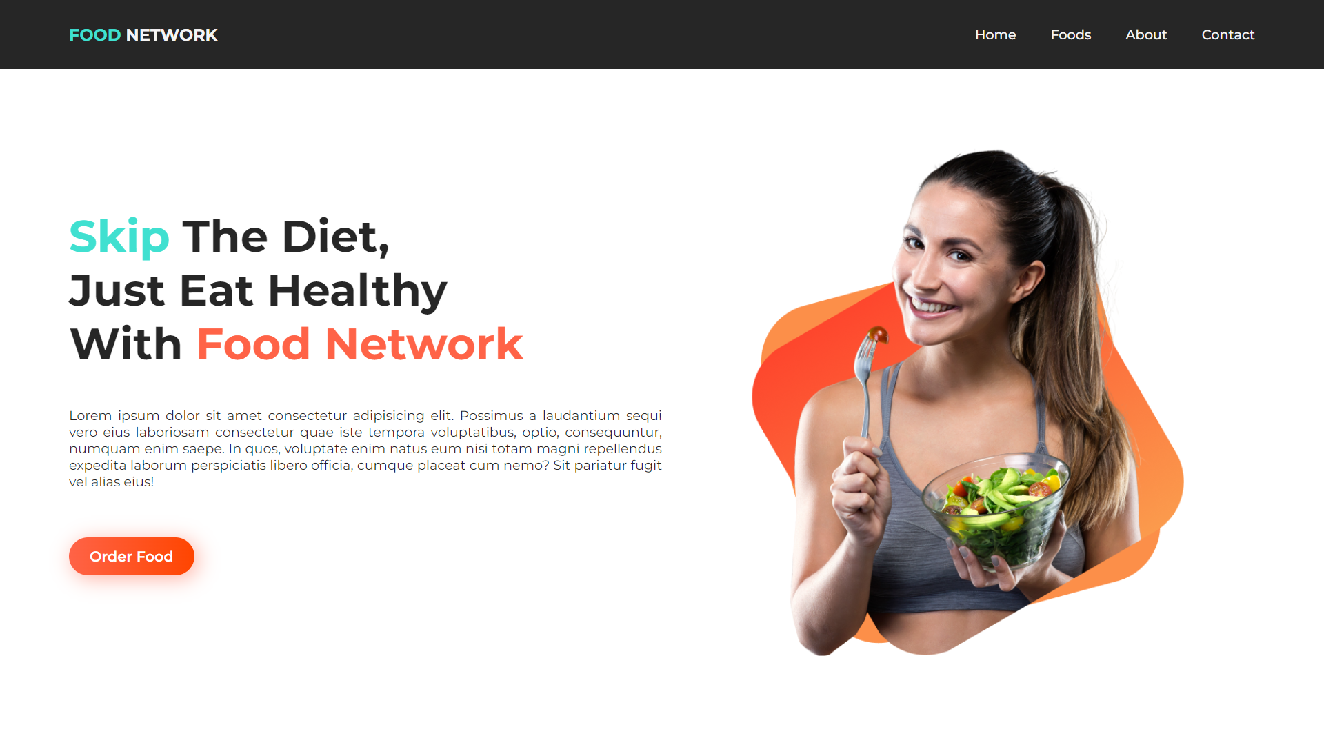 GitHub - shohan-pherones/food-network-homepage