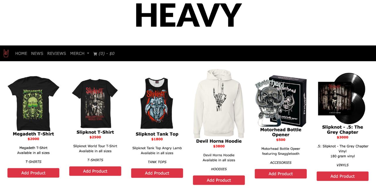 GitHub - rjuarez1903/heavy: Universidad Argentina de la Empresa - Web Development Final Project