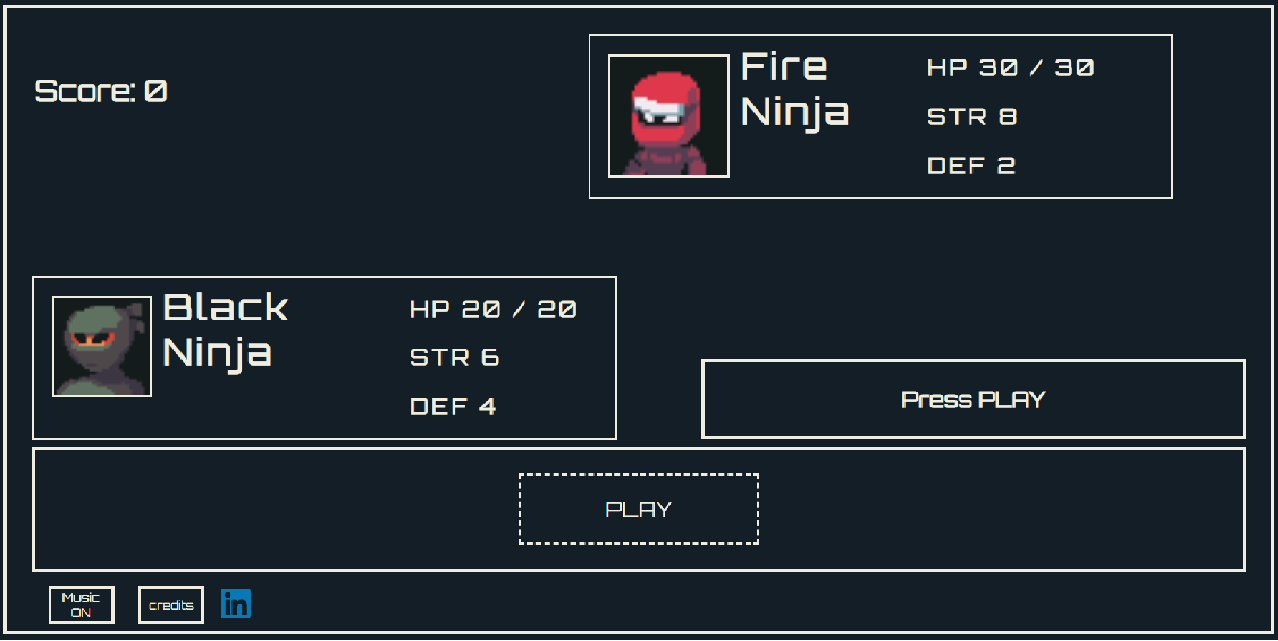 GitHub - SancheesAndre/NinjaTournament: A ninja tournament retro game ...