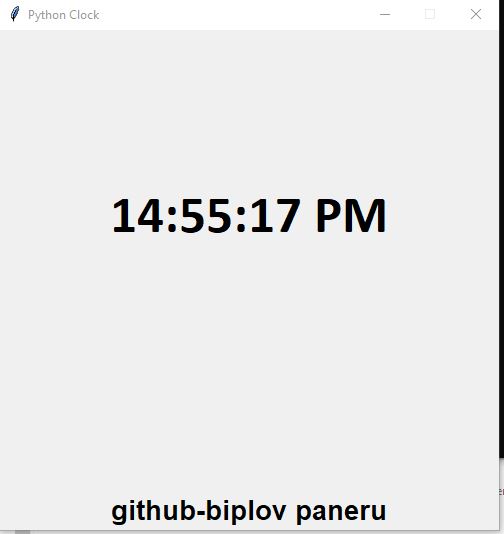 GitHub - Biplov01/clock-print-time: pyton simple clock