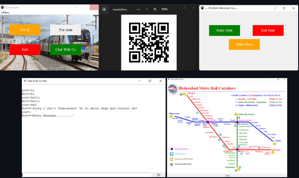 GitHub - padalakiran/Metro_Ticketing: GUI Based Application With ...
