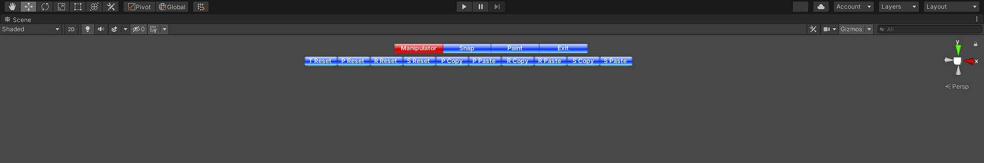 GitHub - SemihKC94/Unity-CustomSceneBar: Custom Bar embedded