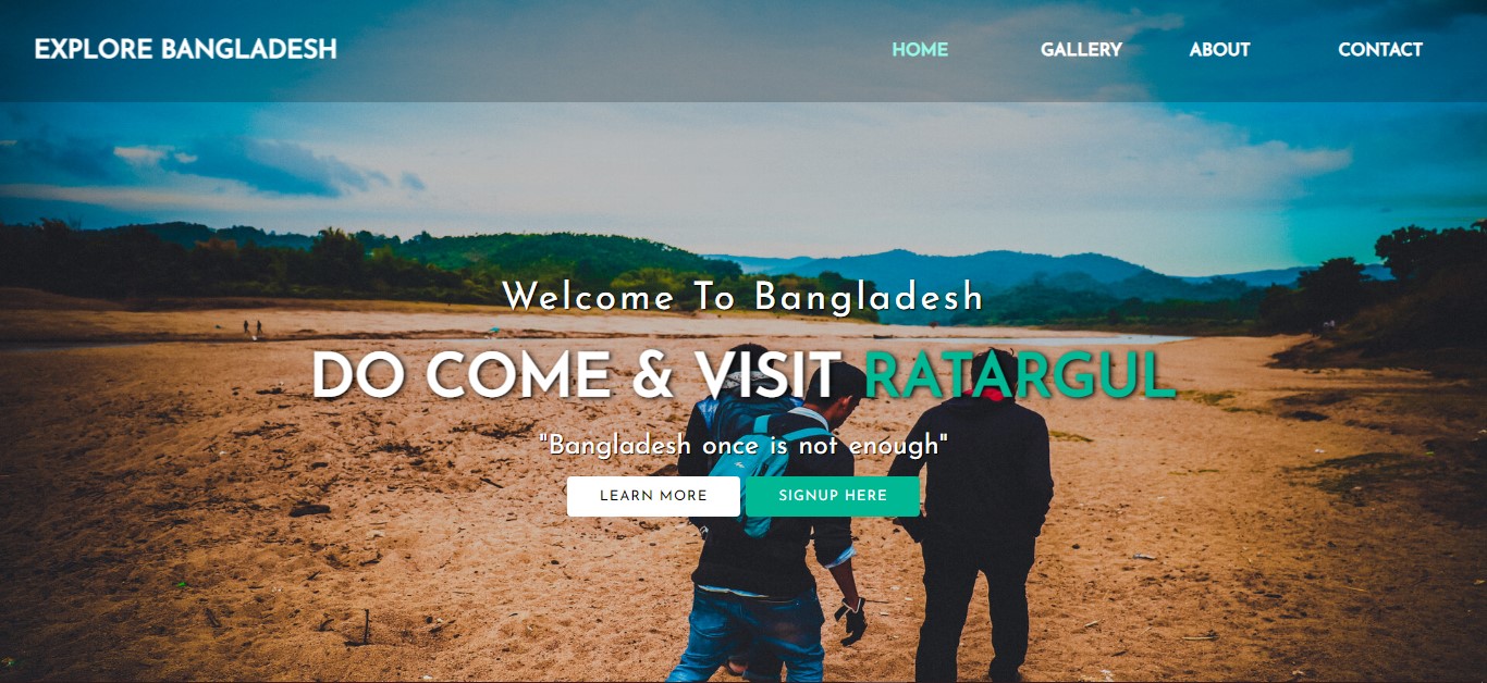GitHub - almahmudsarker/Travel_Bangladesh: This site mostly written on Html & CSS. It's a ...