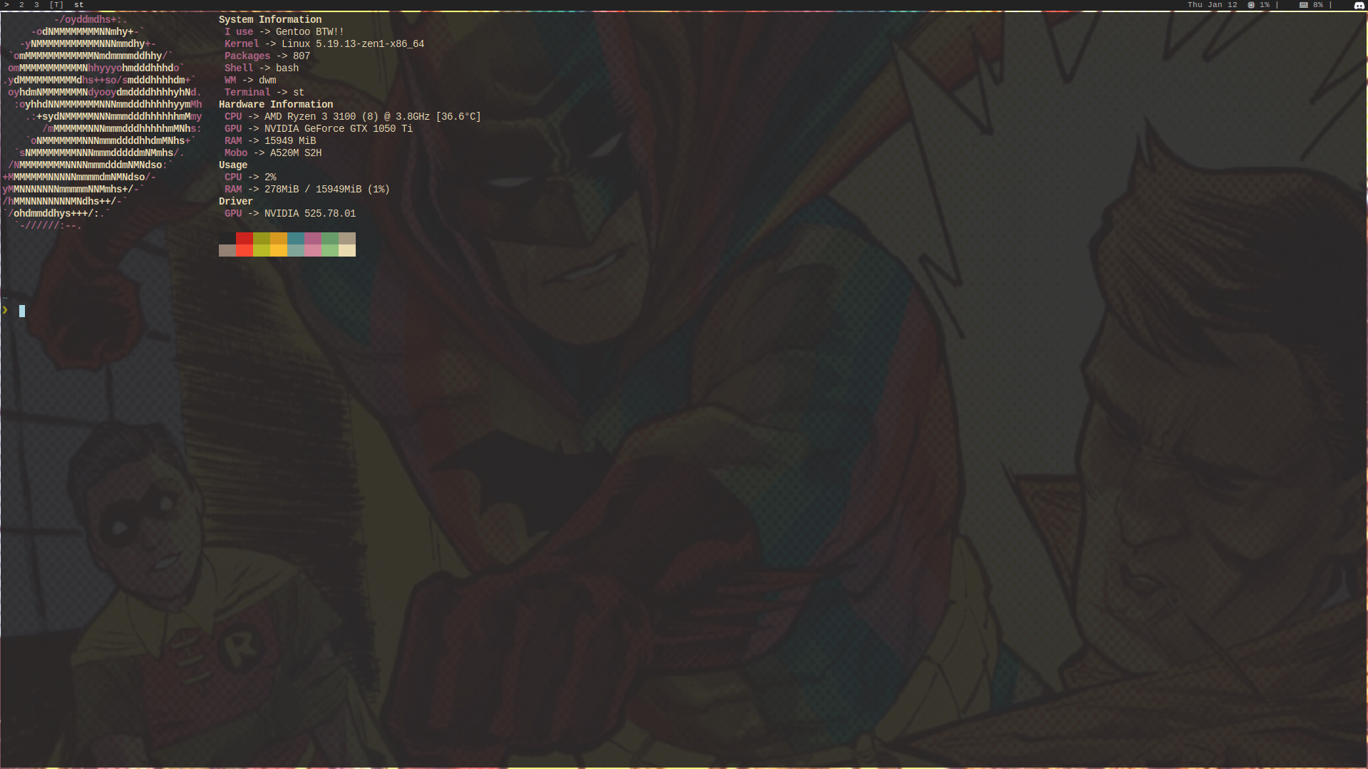 slstatus · GitHub Topics · GitHub