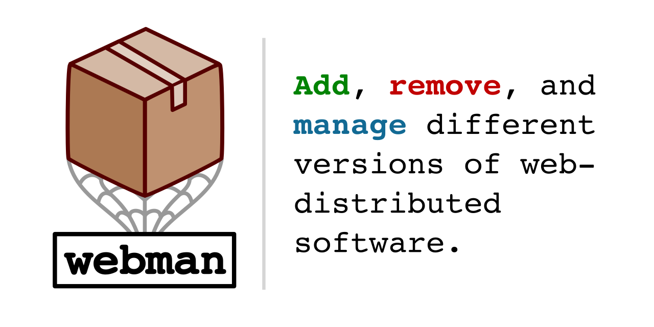 GitHub - candrewlee14/webman: Add, remove, and manage different ...