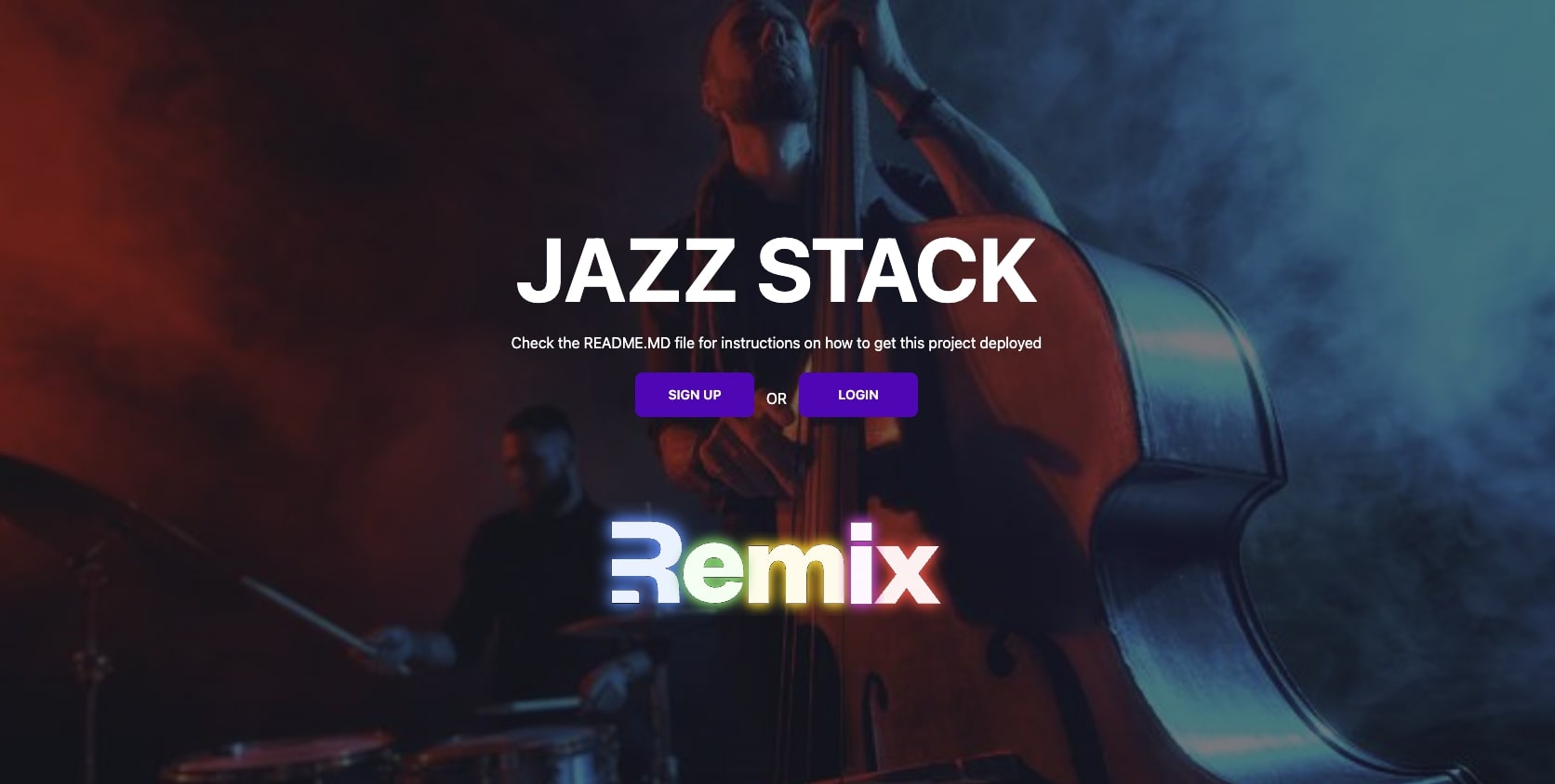 Github 0x4139jazz Stack The Remix Stack 