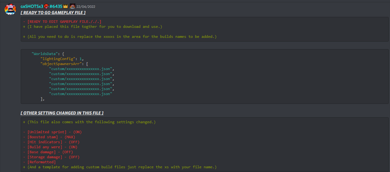 GitHub - SHOTSx3DAYz/Dayz-1.17-gameplay-file-template: Dayz 1.17 gameplay file template. This ...